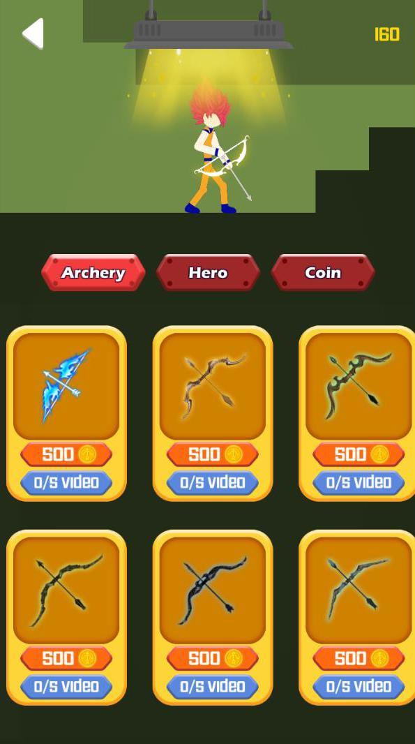 Stick Z Bow - Super Stickman Legend - Unity - Unity Source Code