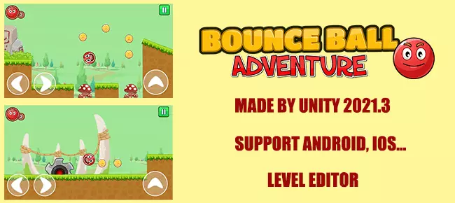 Bounce Ball Adventure - Unity Source Code Bounce Ball Adventure - Unity Source Code