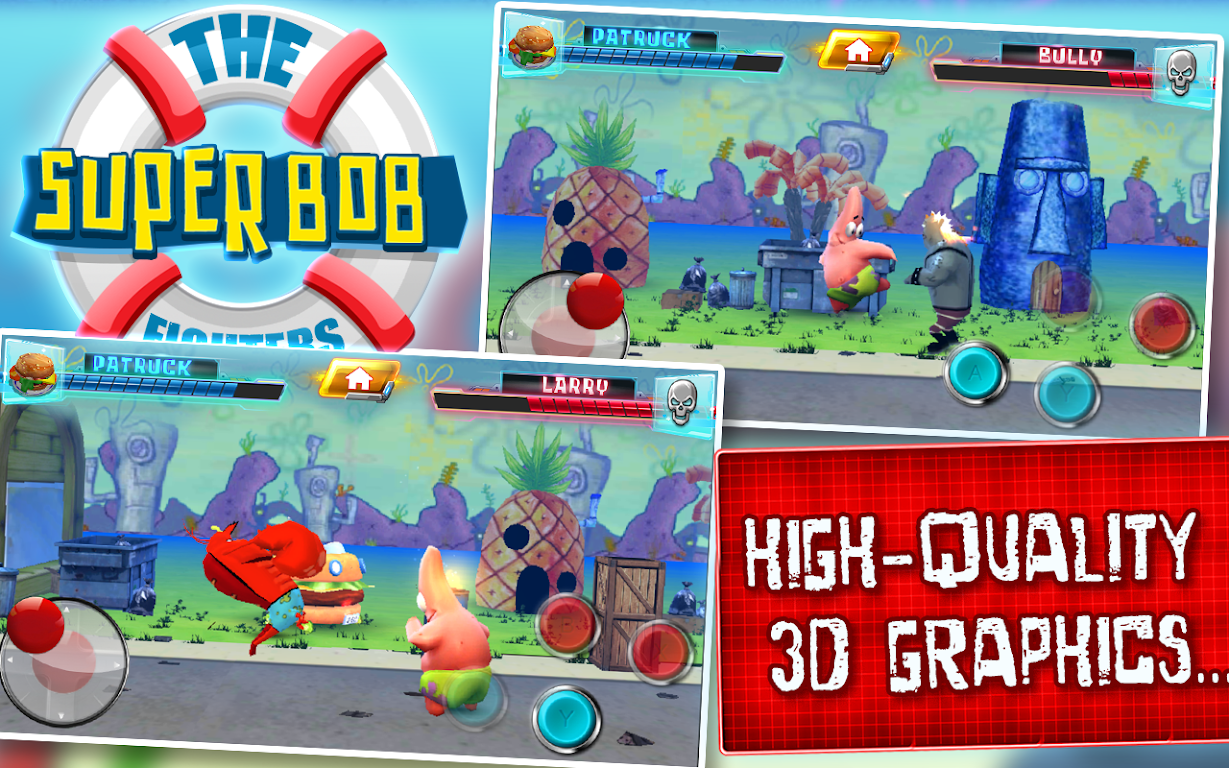 Sponge Battle Fight Bob - Unity Source Code