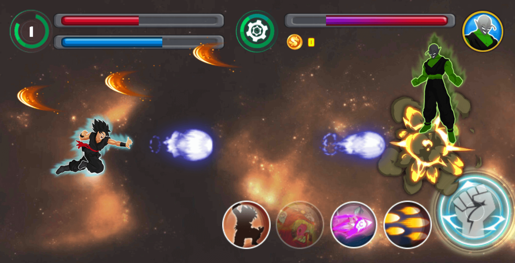 Saiyan Battle - Unity Source Code