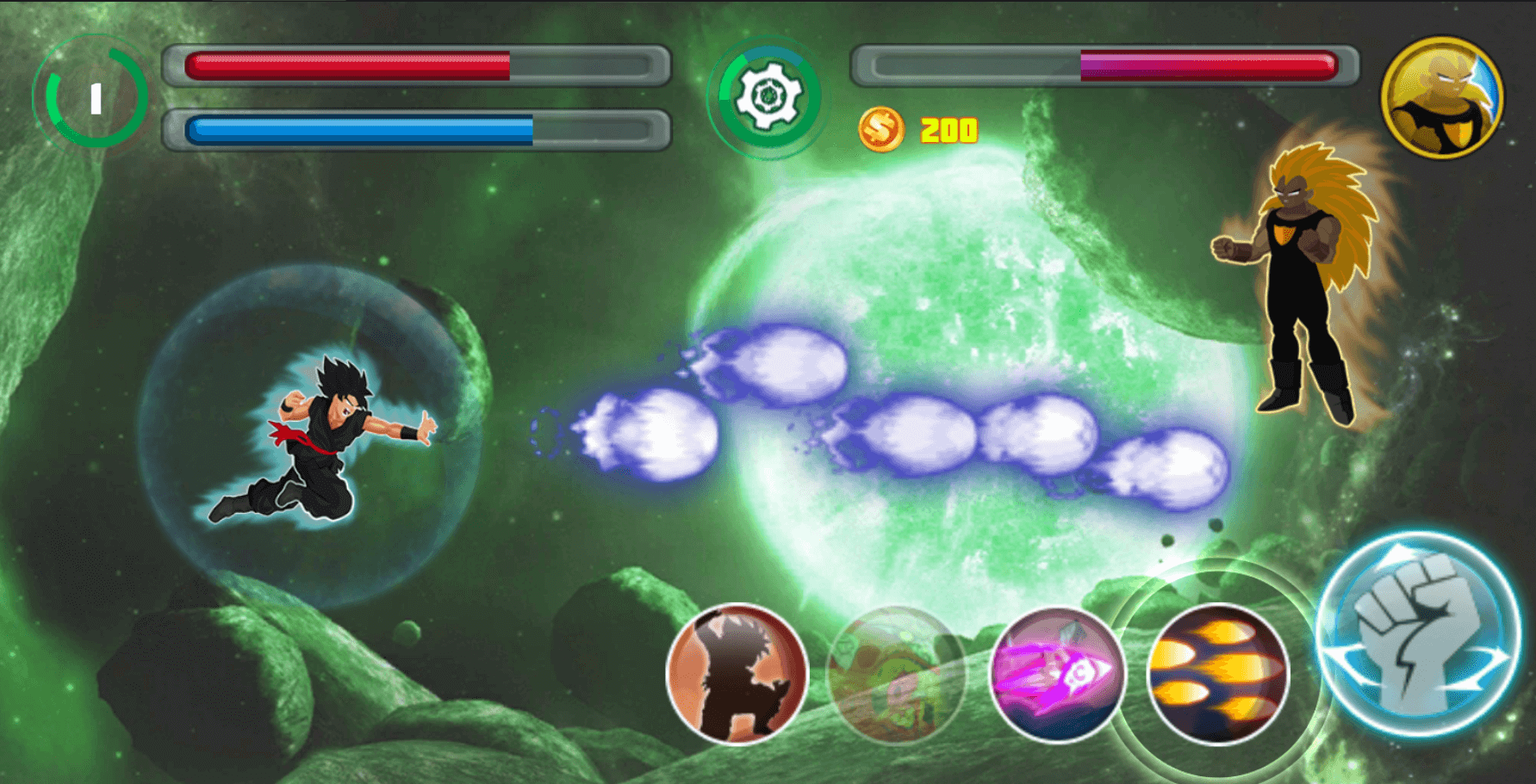 Saiyan Battle - Unity Source Code