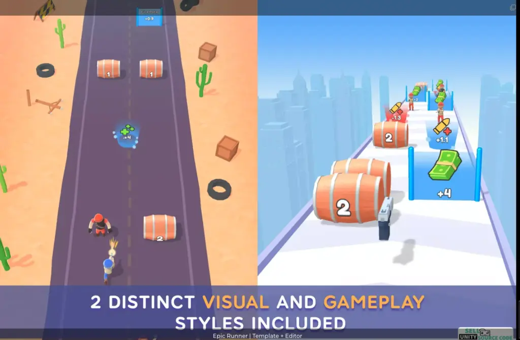 Epic Runner | Template + Editor - Unity Source Code